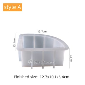 Large Geometry Resin Mold-sector/trapezoid/square Solid Silicone Mold ...