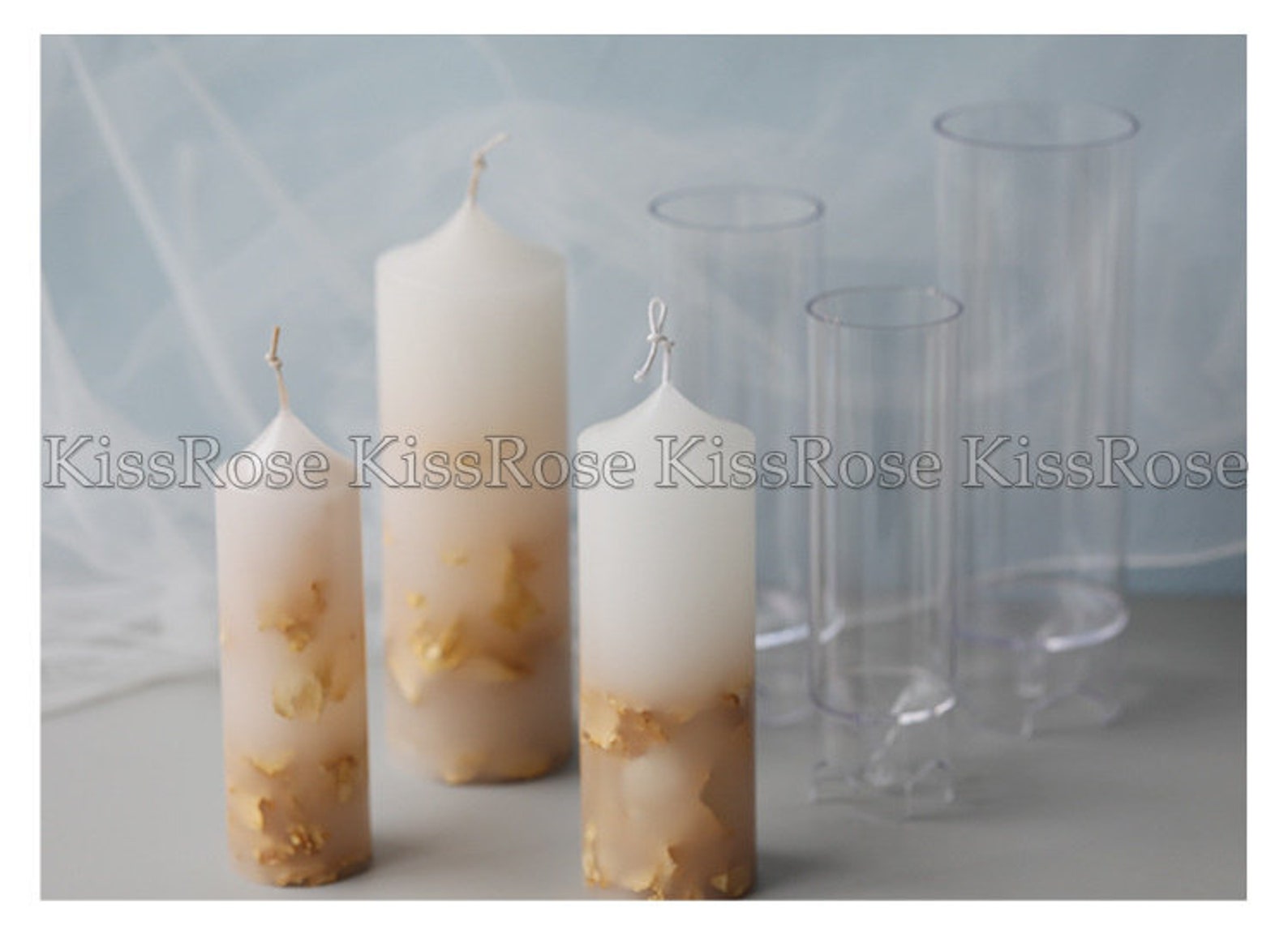 3 Styles Pointed Cylinder Candle Mold Steeple Candle Acrylic - Etsy