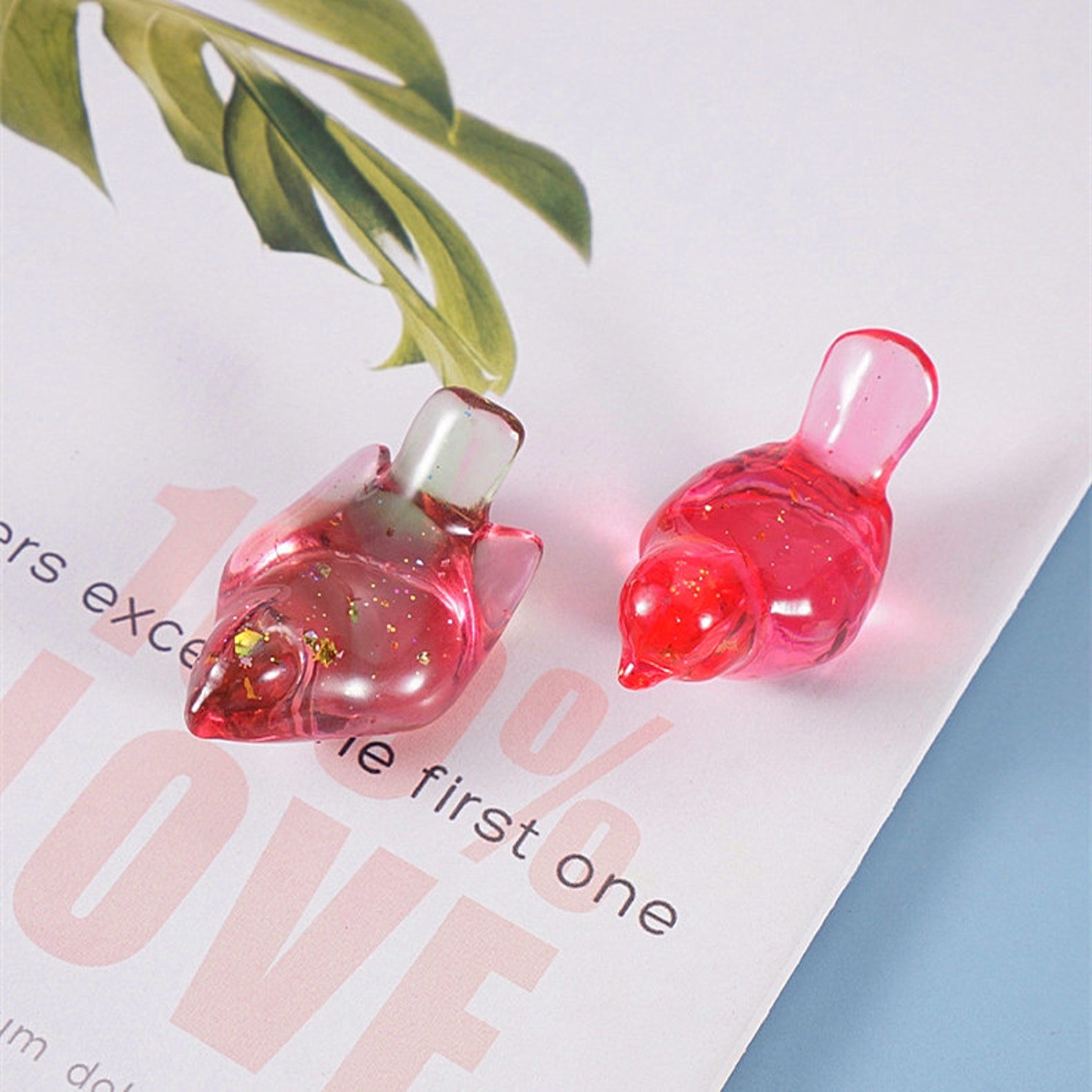 Cute Bird Silicone Mold-simulation Bird Resin Mold-2 Styles - Etsy