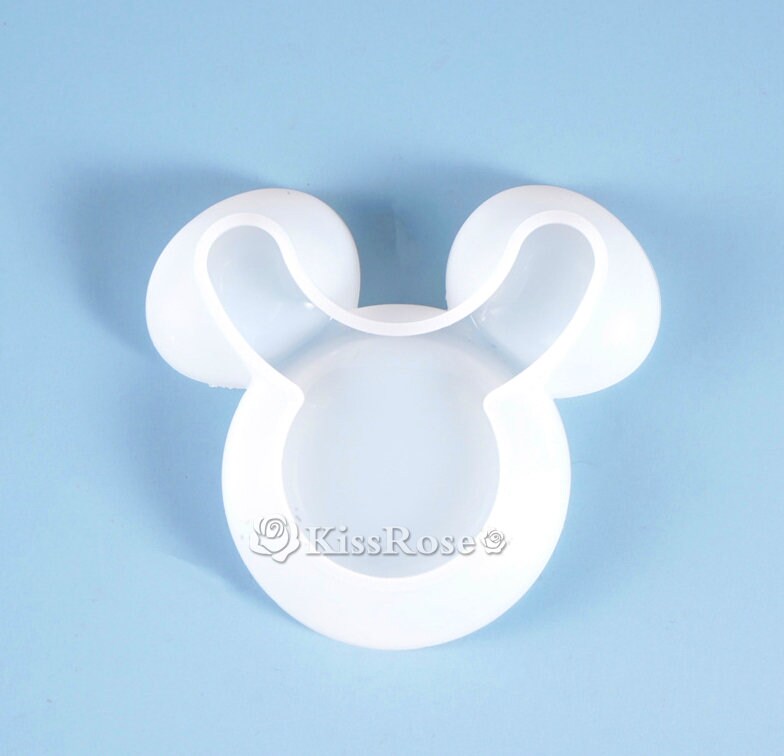Cute Mickey Head Silicone Plate Mold-jewelry Plate Resin | Etsy