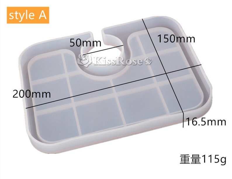 Dinner Plate Resin Mold-dinner Tray Silicone Mold-dinner Plate Mold ...