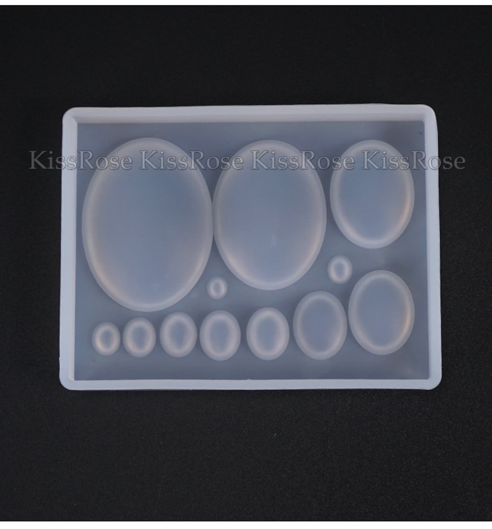 Oval Shape Resin Molds Gemstone Silicone Molds Gem Bead Molds | Etsy