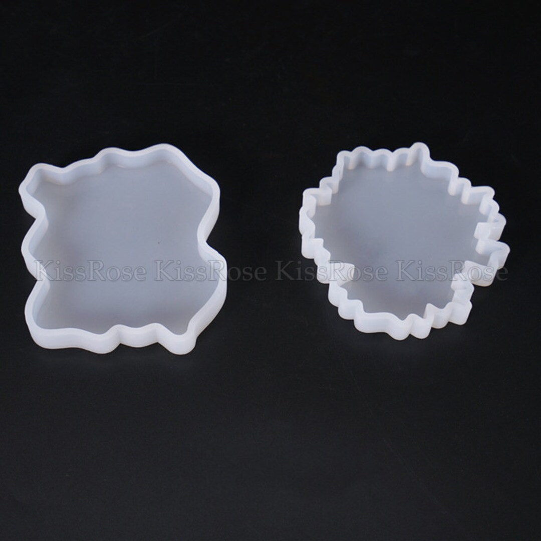 Irregular Wave Coaster Mold-coffee Cup Mat Silicone Mold-table Mat ...