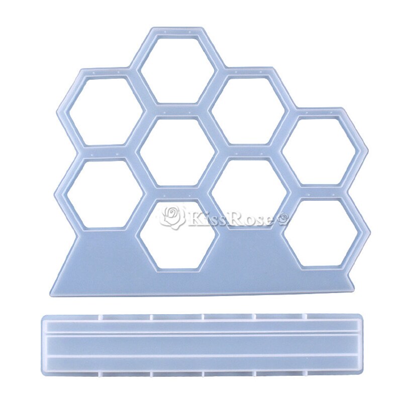 Honeycomb Jewelry Stand Silicone Mold-necklace Bracket Resin | Etsy