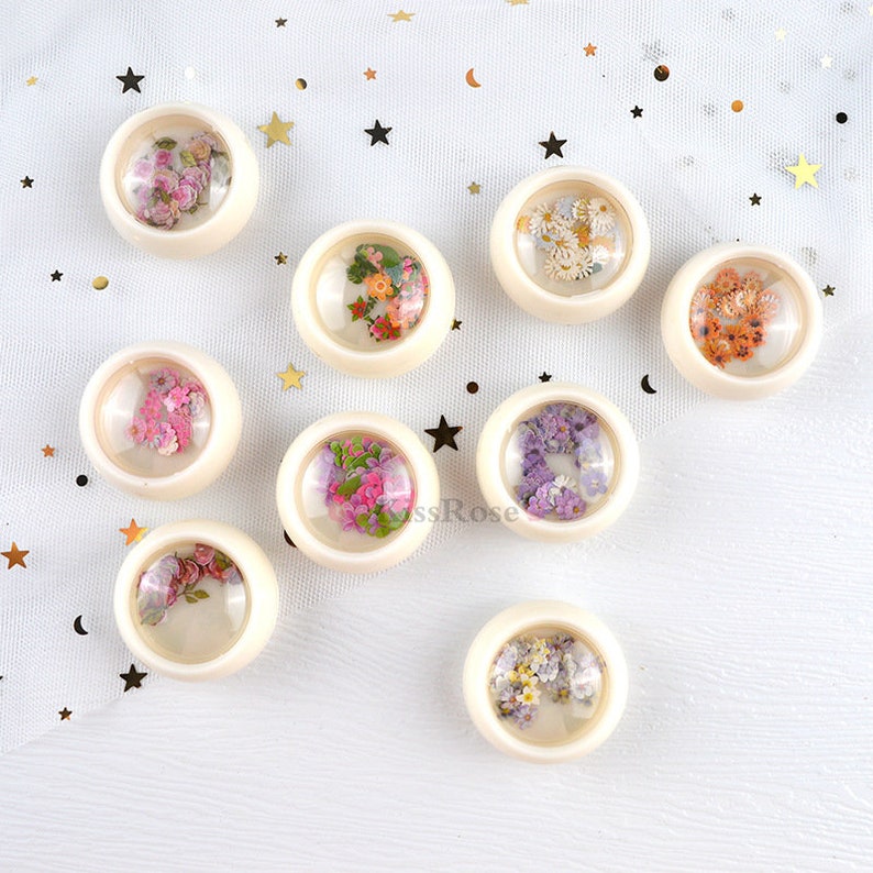 Mixed Beautiful Wood Pulp Flowers for Resin Craft-flowers as - Etsy