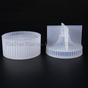 Round Stripe Resin Box Mold With Lid-jewelry Box Silicone Mold-diy ...