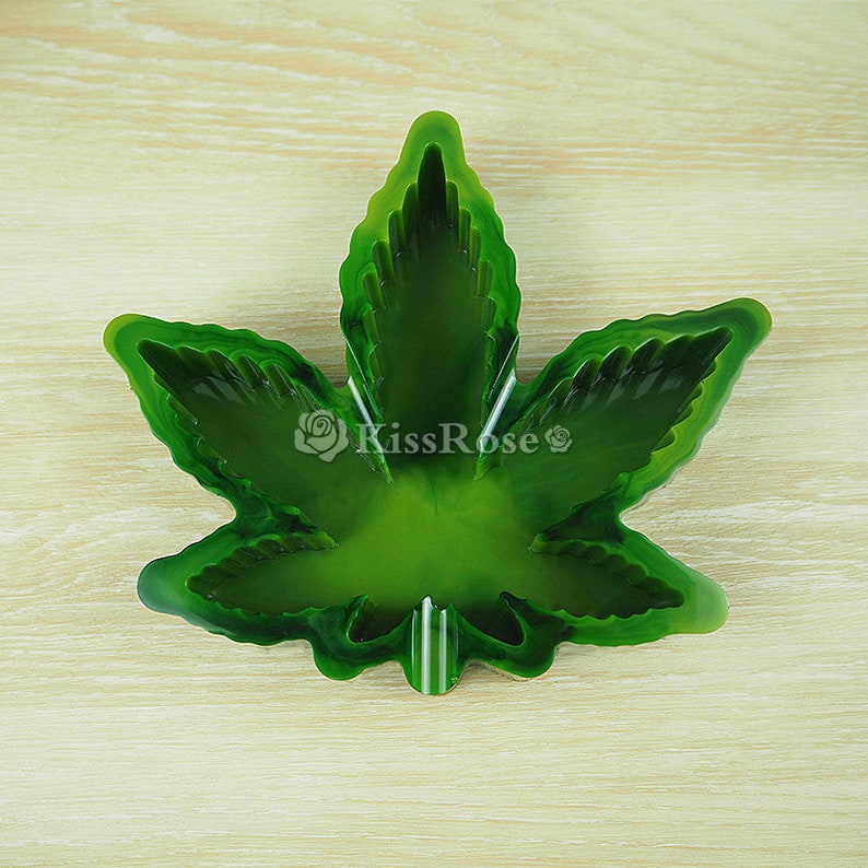 Marijuana Leaf Ashtray Mold-weed Leaf Ashtray Resin Mold-maple - Etsy