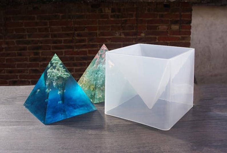 Large Size Pyramid Shape Silicon Mold DIY Silicone Mold - Etsy
