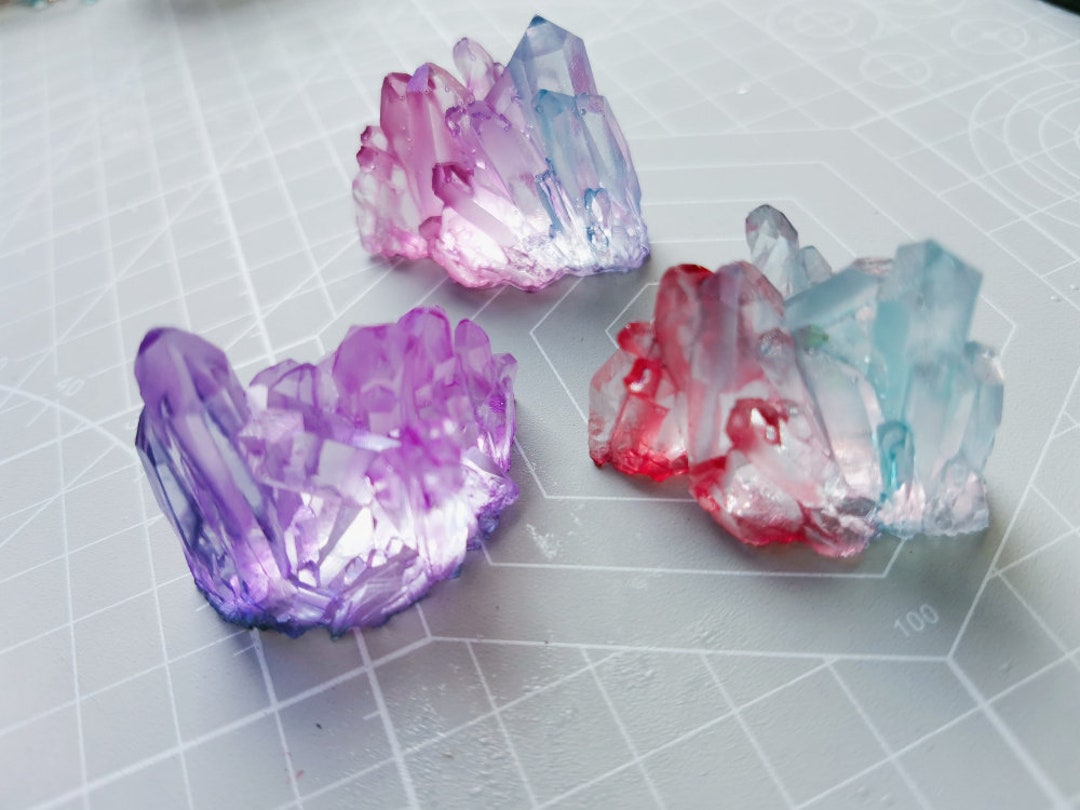 Crystal Mold for Resin Decoration Silicone Mold Silicon Molds Crystal ...