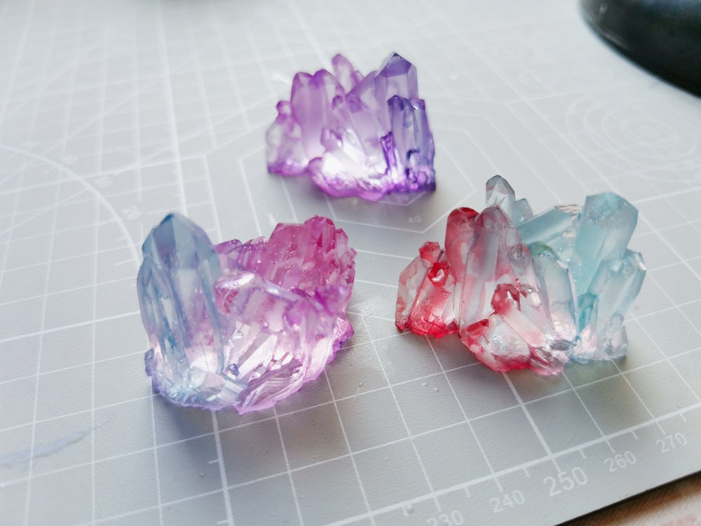 Crystal Mold for Resin Decoration Silicone Mold Silicon Molds - Etsy