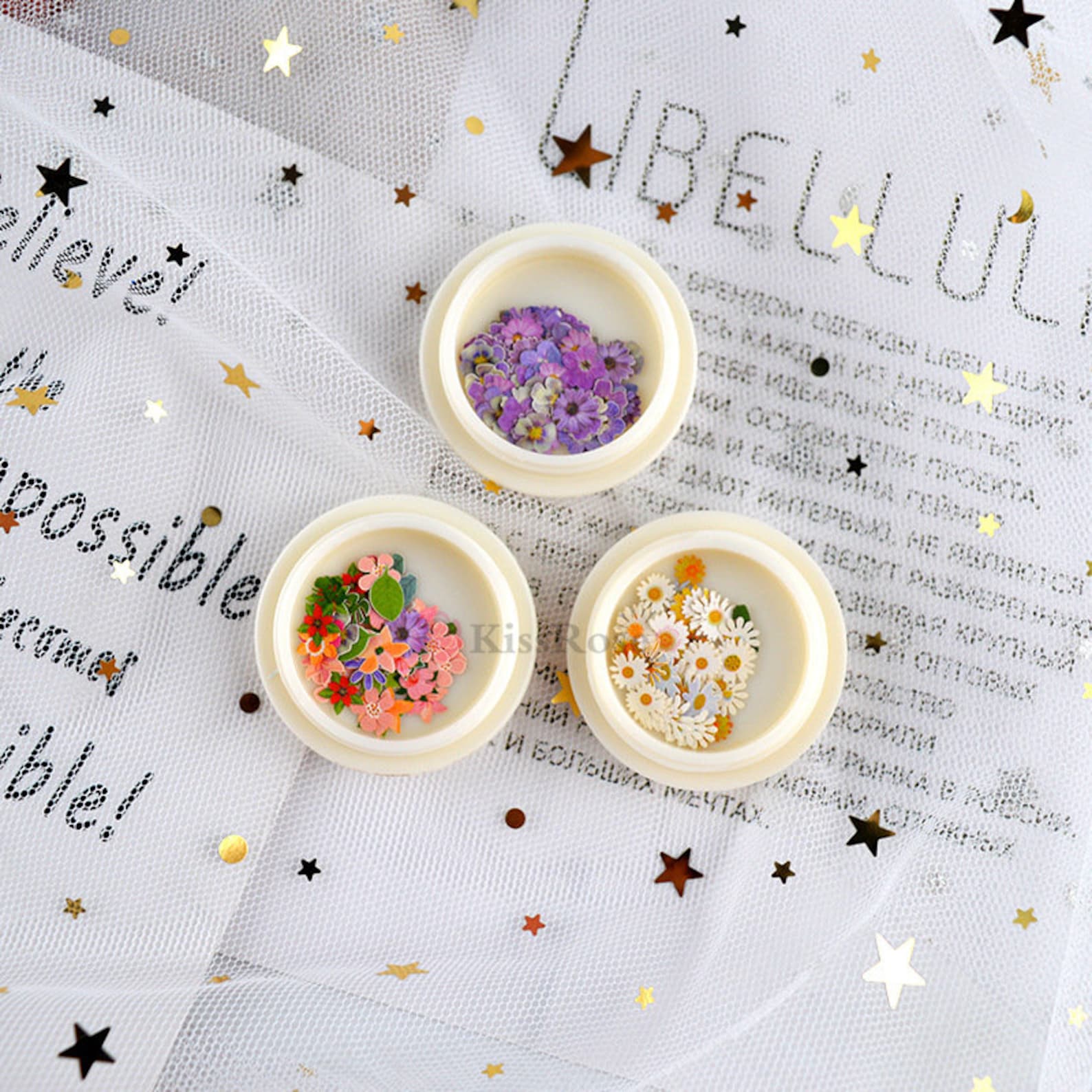 Mixed Beautiful Wood Pulp Flowers for Resin Craft-flowers as | Etsy