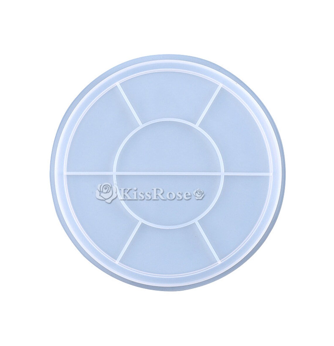 Round Silicone Tray Mold-plate Resin Molds-fruit Tray | Etsy