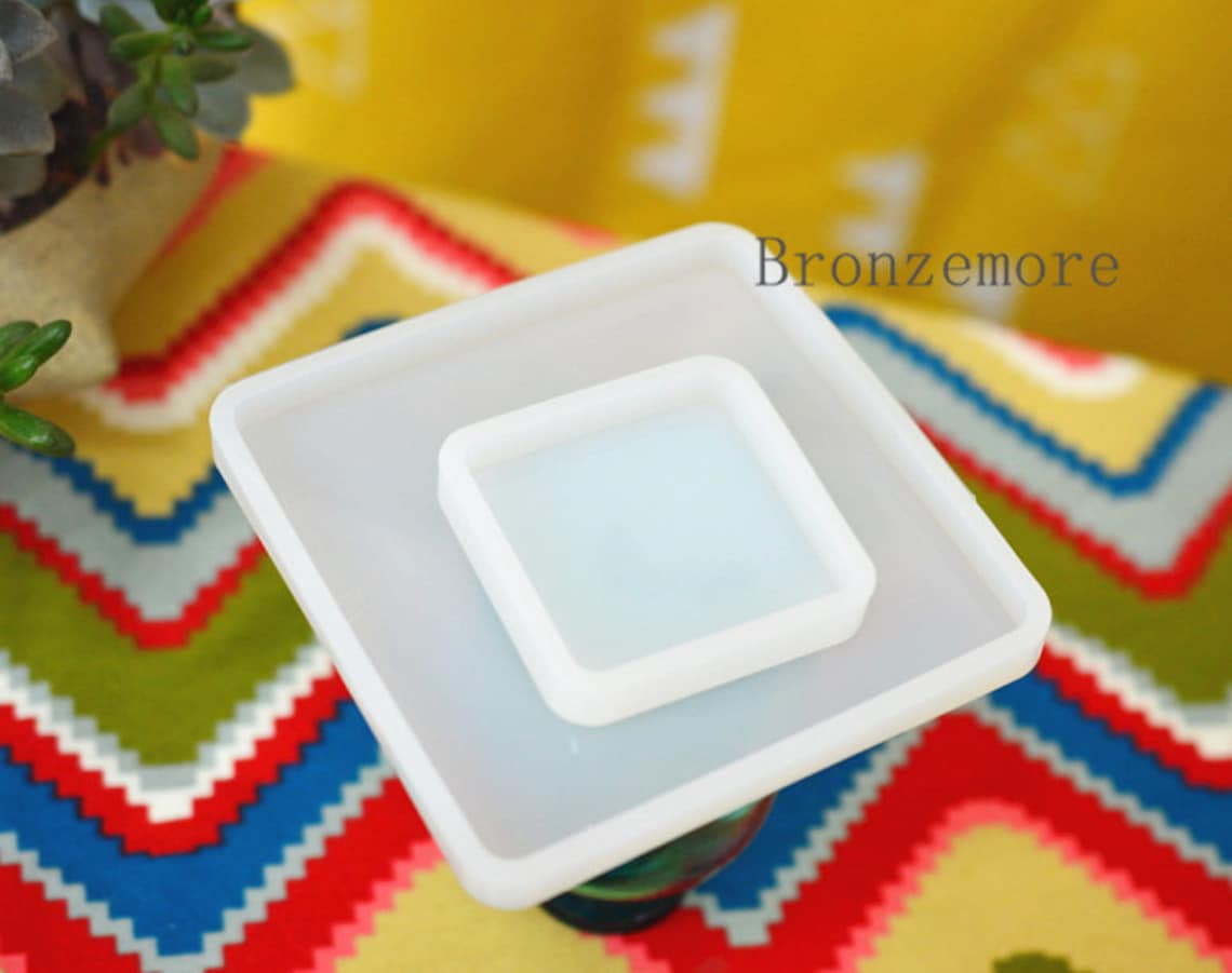 Silicon Resin Mold square Resin Silicone Mould Epoxy Resin - Etsy