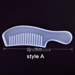 2 Styles Comb Resin Mold-silicone Comb Mold-silicone Mold for Epoxy ...
