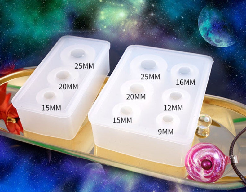 15mm20mm25mm Transparent Silicone Mold Clear Resin Mould - Etsy