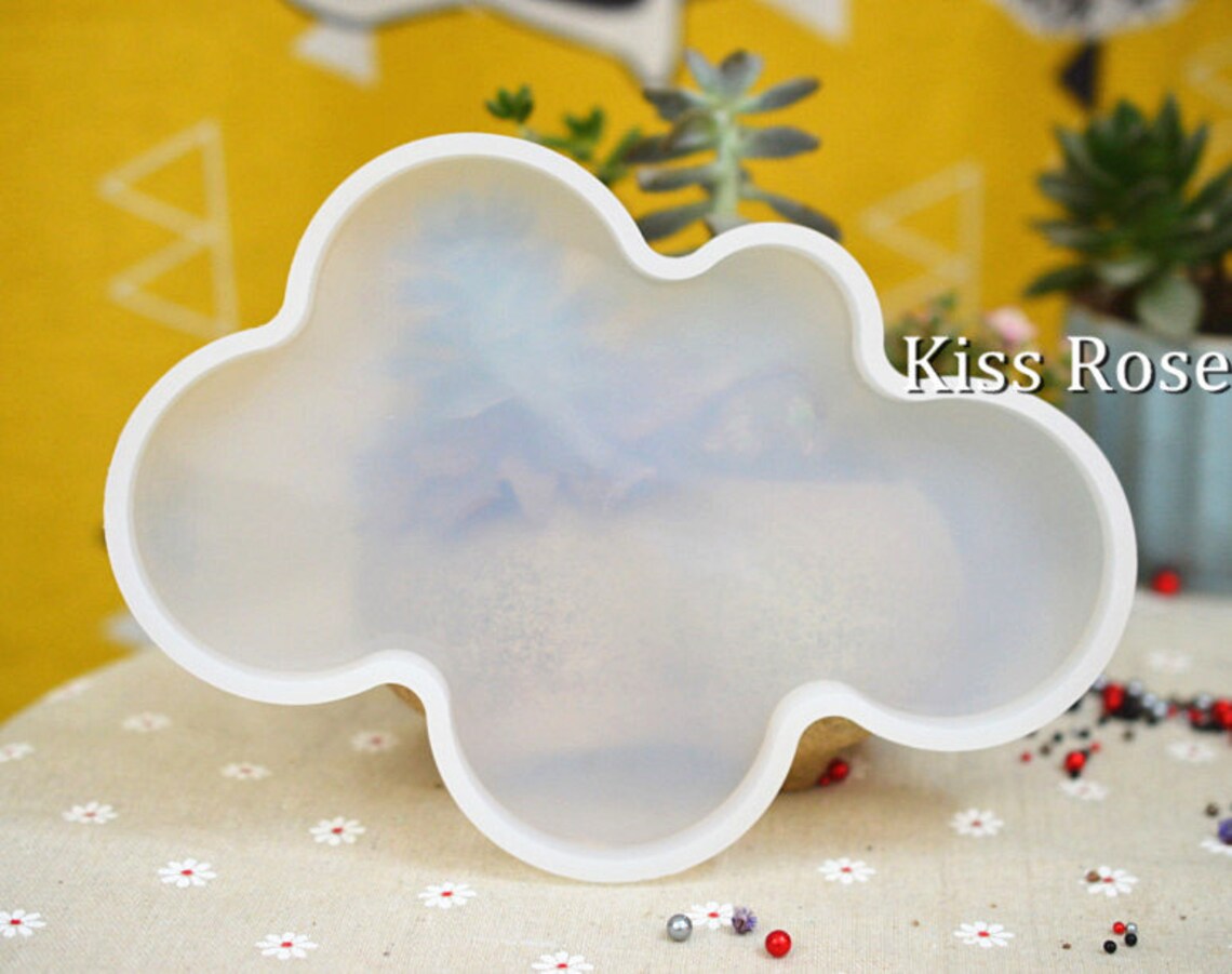 Silicon Resin Mold -cloud Resin Silicone Mould- Epoxy Resin Craft Mold ...