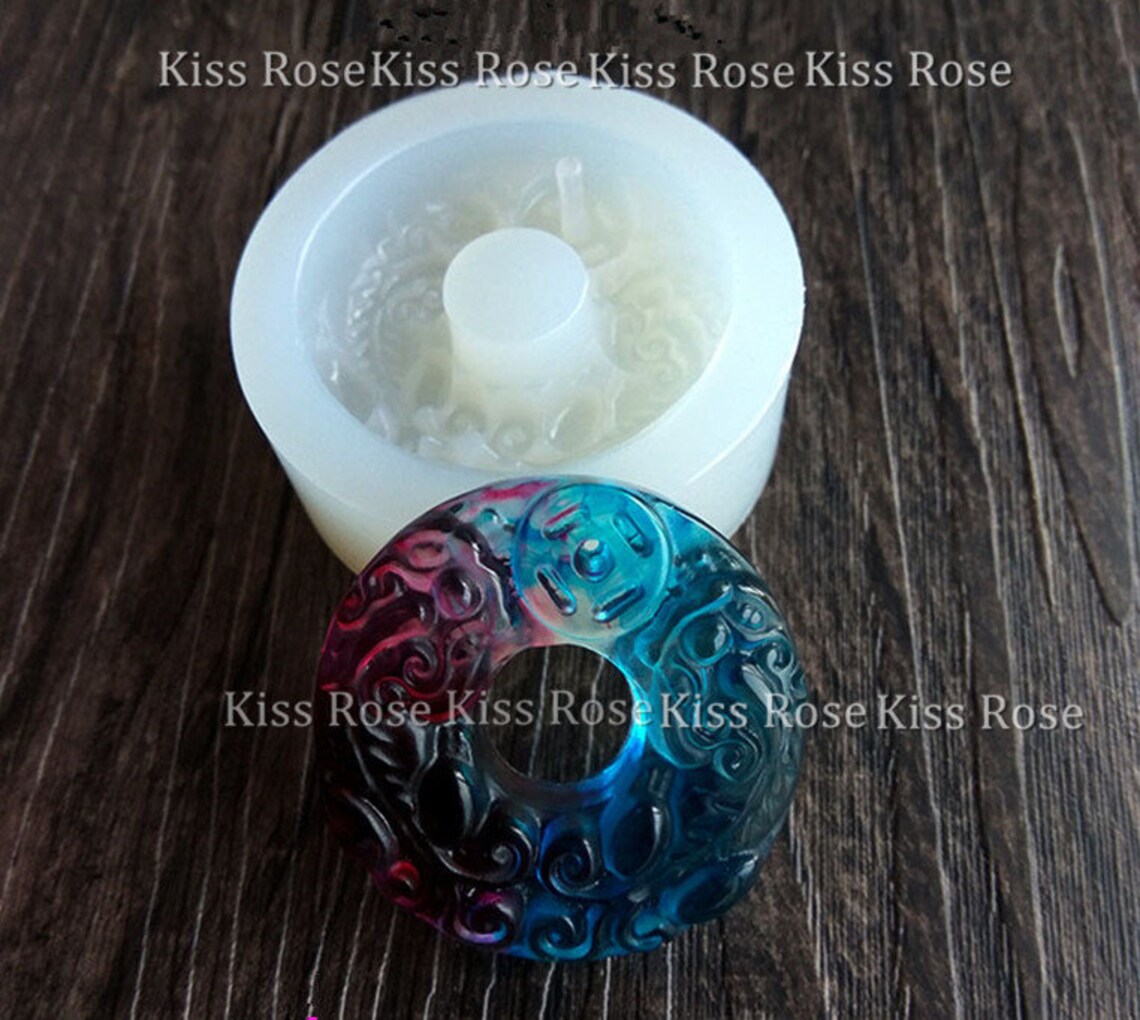 Ring Jade Shape Pendant Mold-pendant Silicone Mold-jade Shape - Etsy
