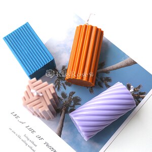 Threaded Candle Mold-cylinder Candle Mold-pointed Candle Mold-pillar ...