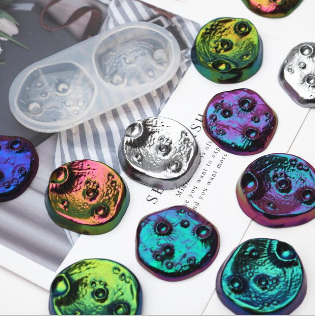 Meteorite Shape Resin Silicone Mold Pendant Mold/creative Pendant Mold ...