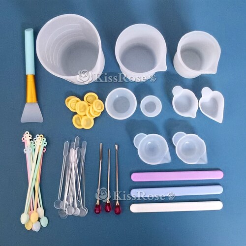 Resin Craft Tool Kit-silicone Measuring Cup With - Etsy