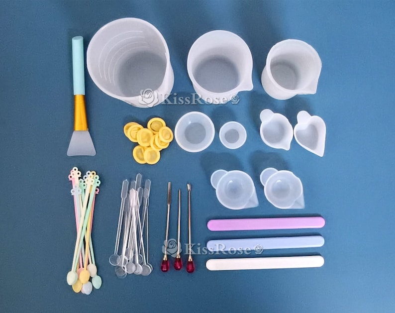 Resin Craft Tool Kit-silicone Measuring Cup With - Etsy
