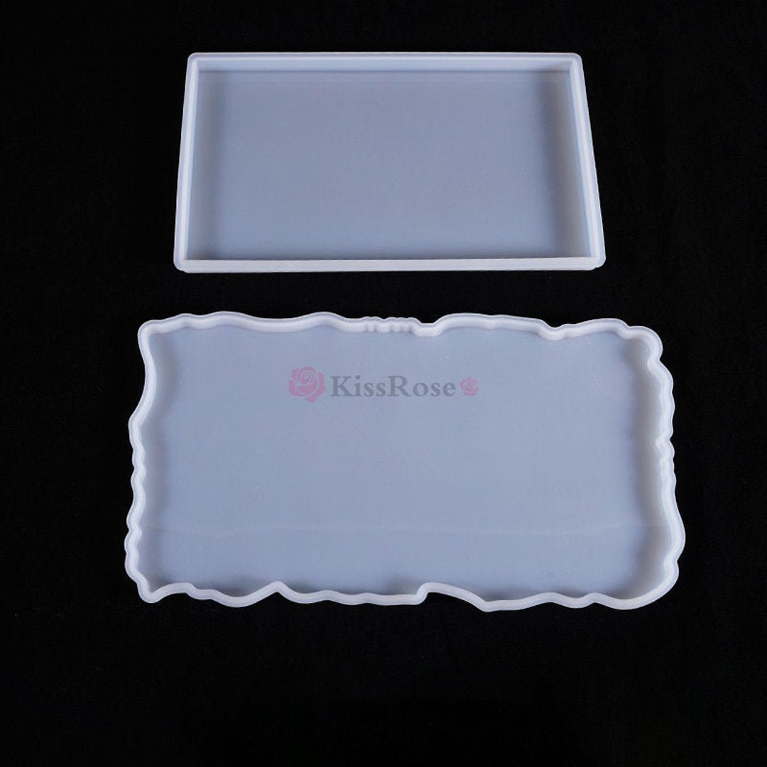 Rectangular Tray Silicone Mold Mold-irregular Fruit/tea Tray Resin ...