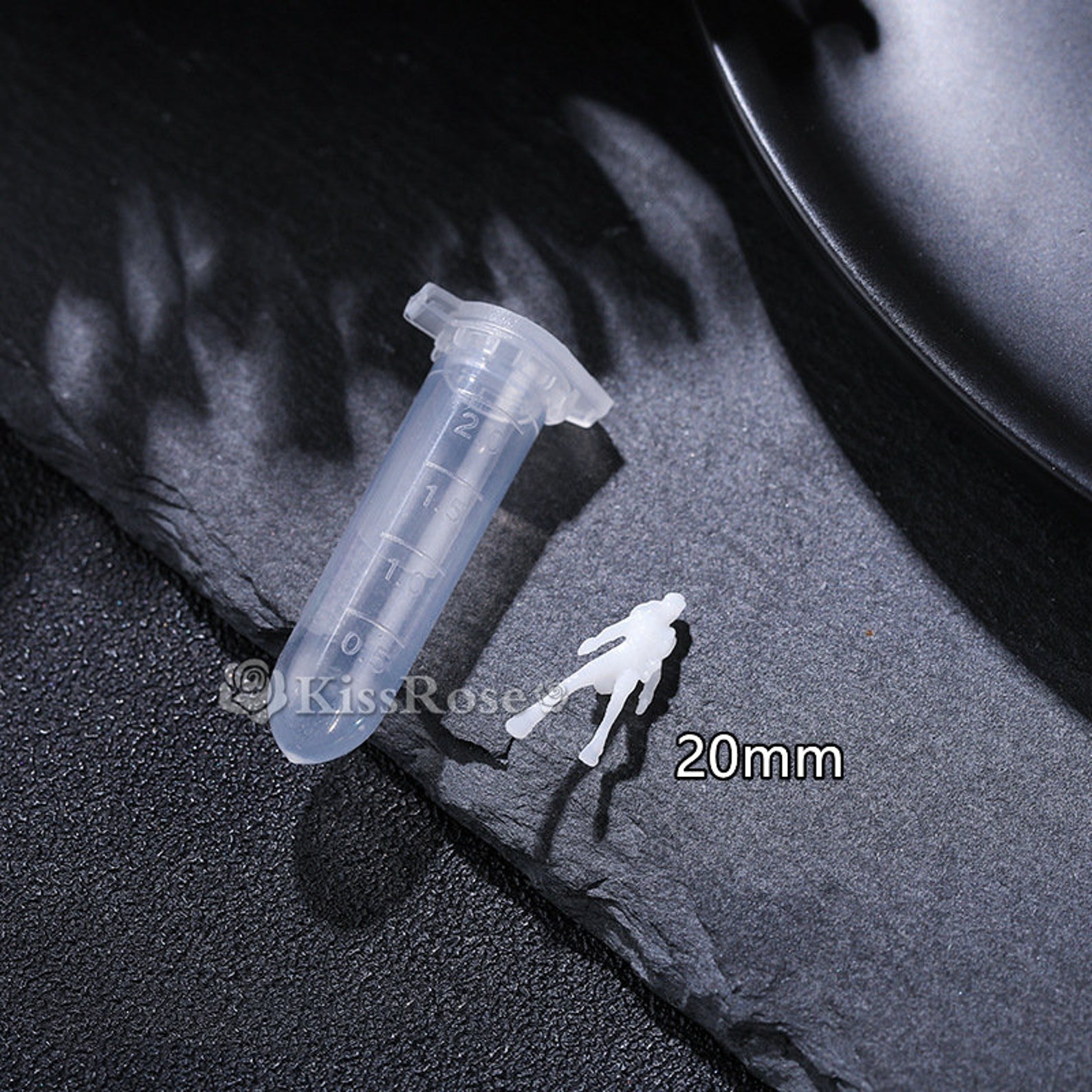 3D Scuba Diver Model Filler-mini Diver Model for Silicone Mold-filling ...