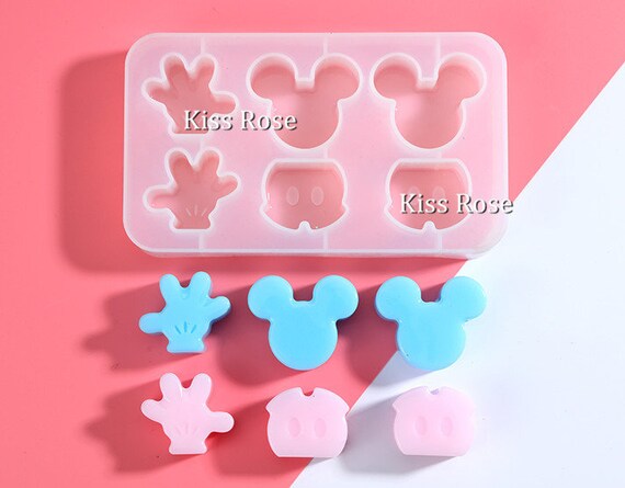 Mickey Mouse Inspired Silicone Mold Disney UV Resin and | Etsy