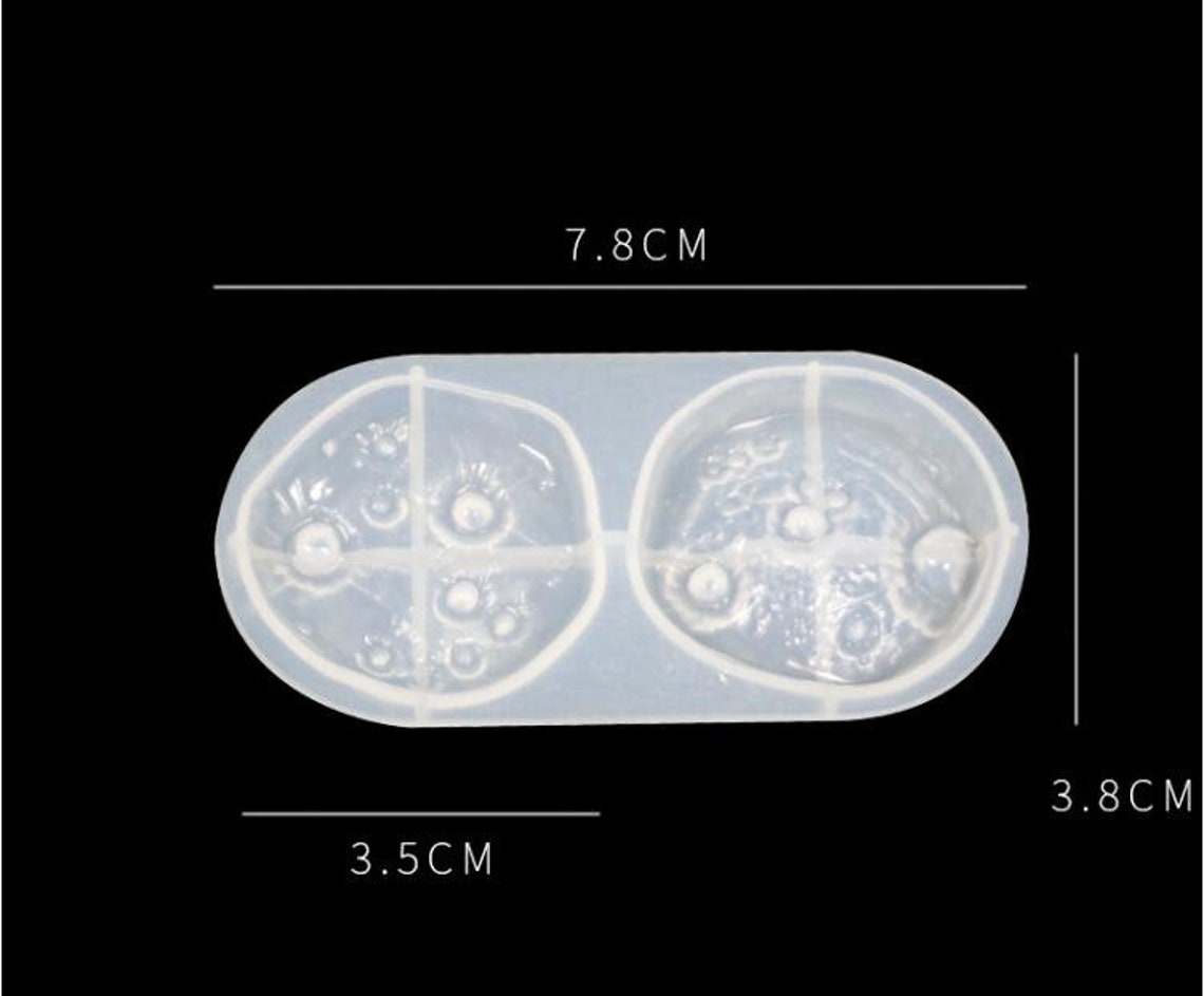 Meteorite Shape Resin Silicone Mold Pendant Mold/creative | Etsy