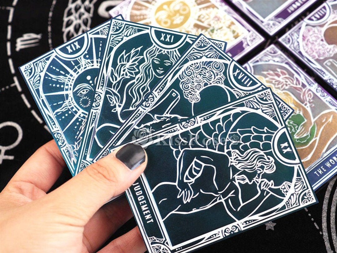 Silicone Tarot Mold-tarot Resin Mold-divination Card Mold-epoxy Resin ...