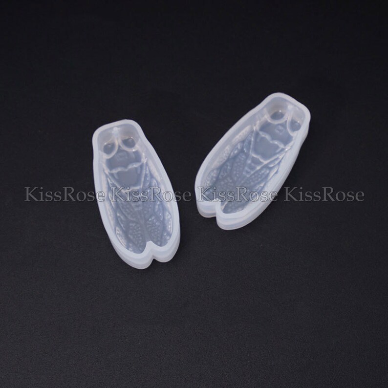 Cicada Pendant Silicone Mold Insect Shape Earring Pendant Resin Molds ...