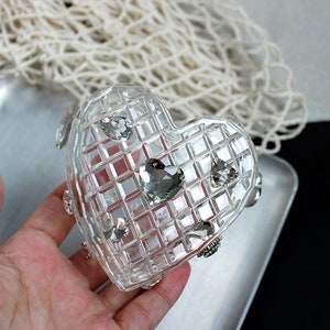 Resin Heart Box Mold With Lid-silicone Box Mold for Resin Craft-mesh ...