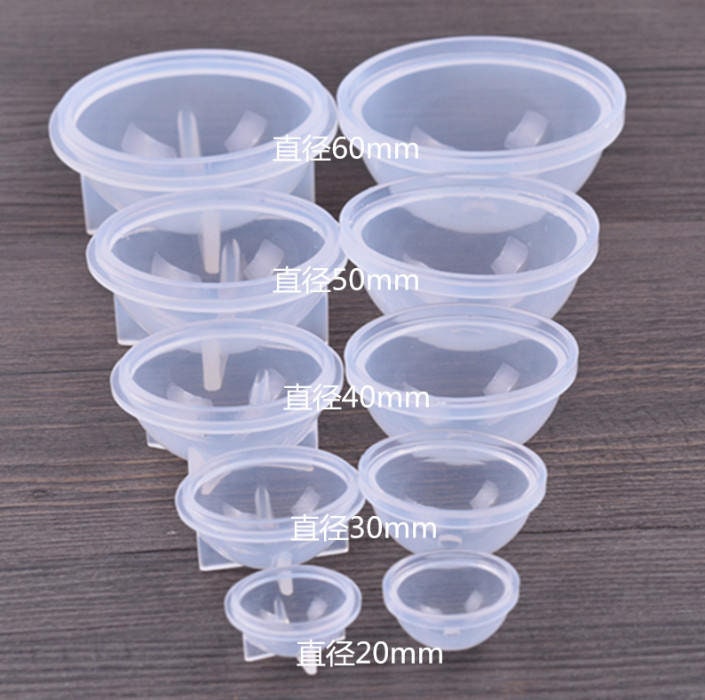 Transparent Silicone MOLD Clear Silicone MOLD Spherehigh | Etsy