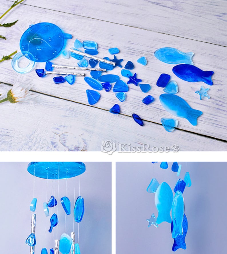 Creative Wind Chime Resin Molds-3 Styles Wind Chime Silicone Mold-wind ...
