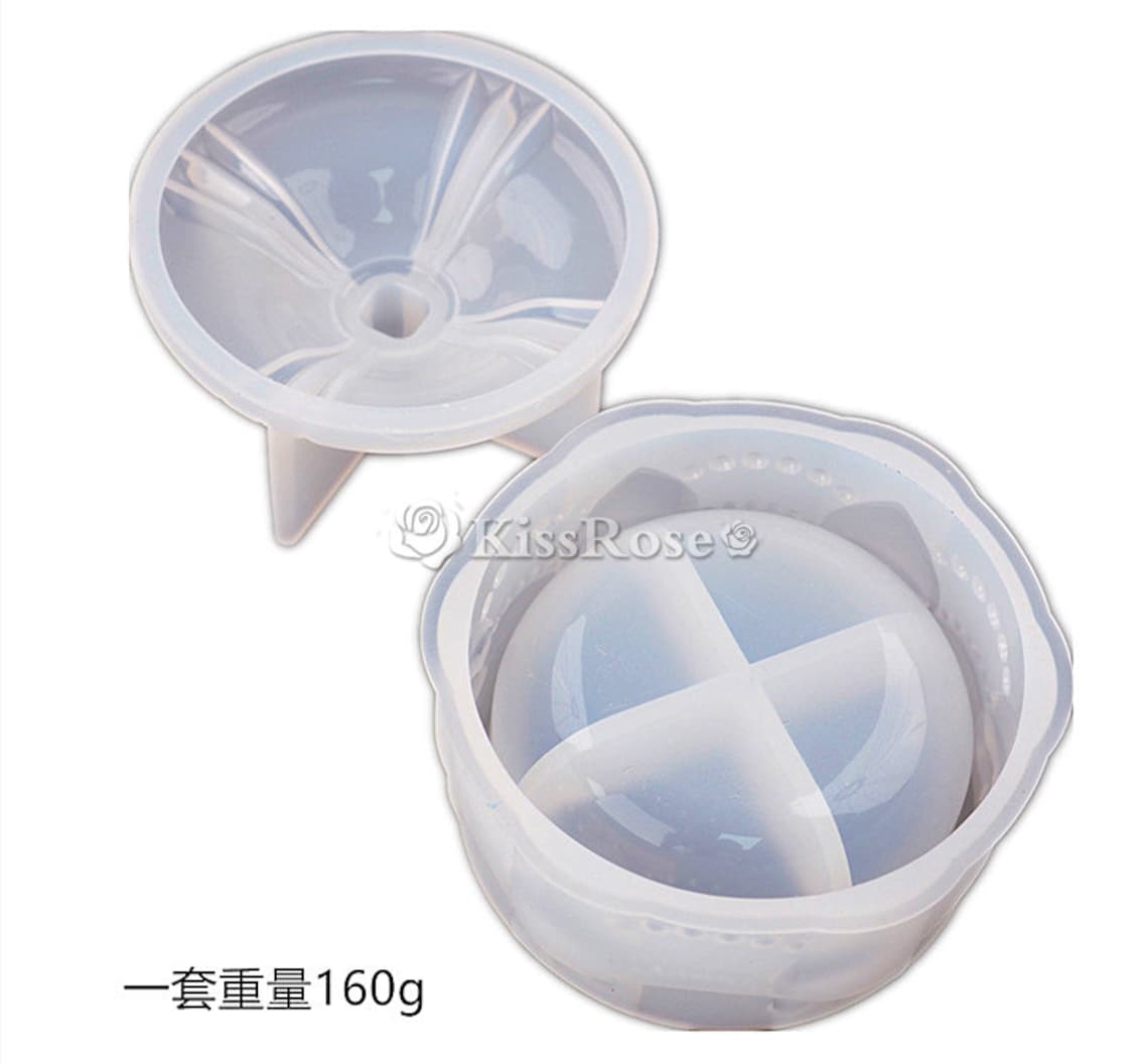 Creative love pattern Resin box mold with lid-Jewelry box | Etsy