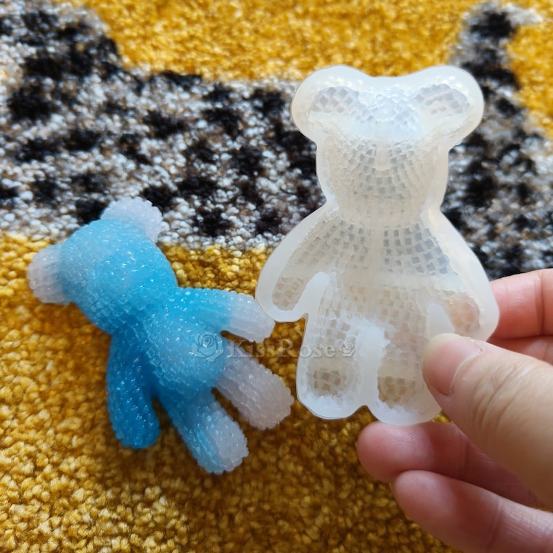 Teddy Bear Fondant Silicone Molds - Etsy