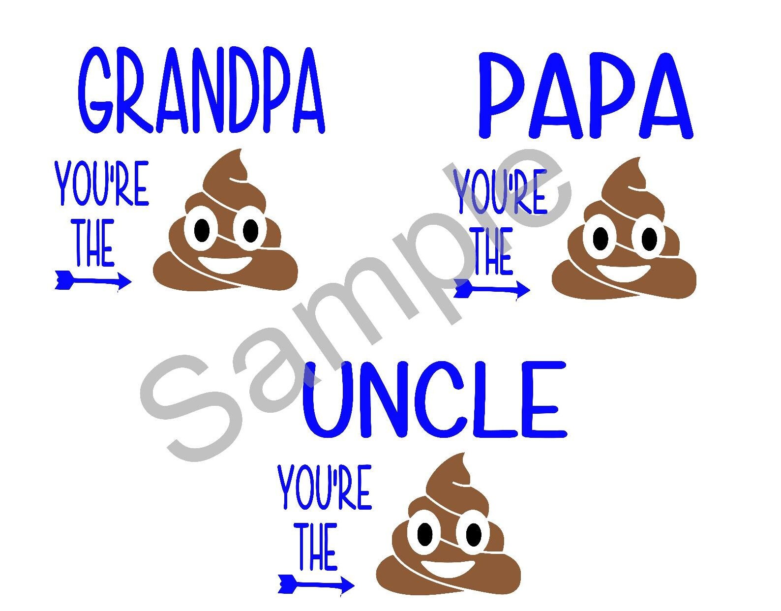 Father's Day Toilet Paper Dad You're the Poop Toilet - Etsy