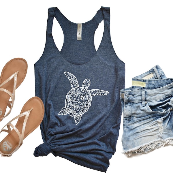 Sea Turtle Top - Etsy