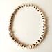 Cowrie Shells Long Necklace. Wooden Black Beads. Voodoo Santeria Magic ...