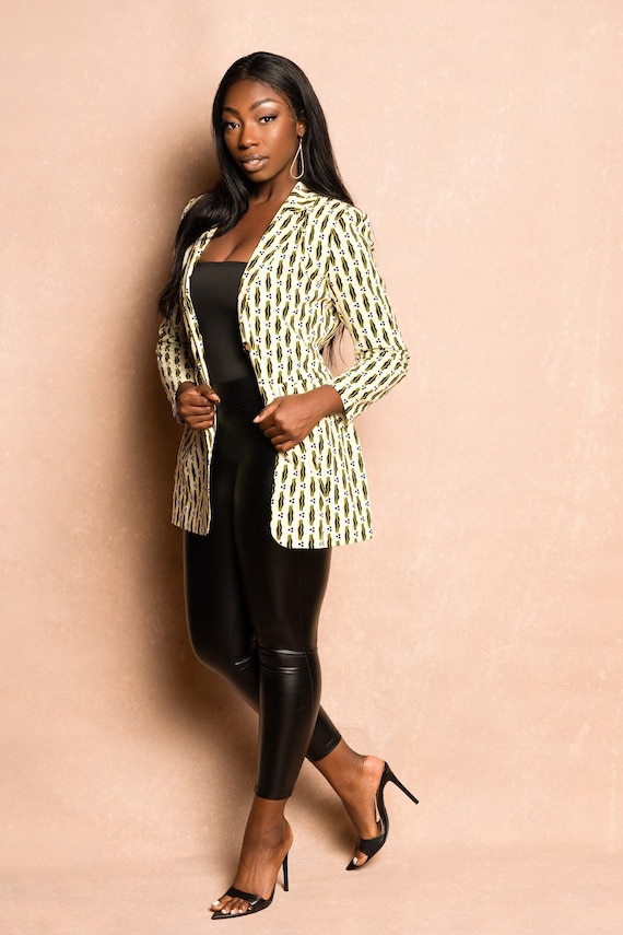 Woman African Blazer African Jacket Ankara Jacket Ankara | Etsy