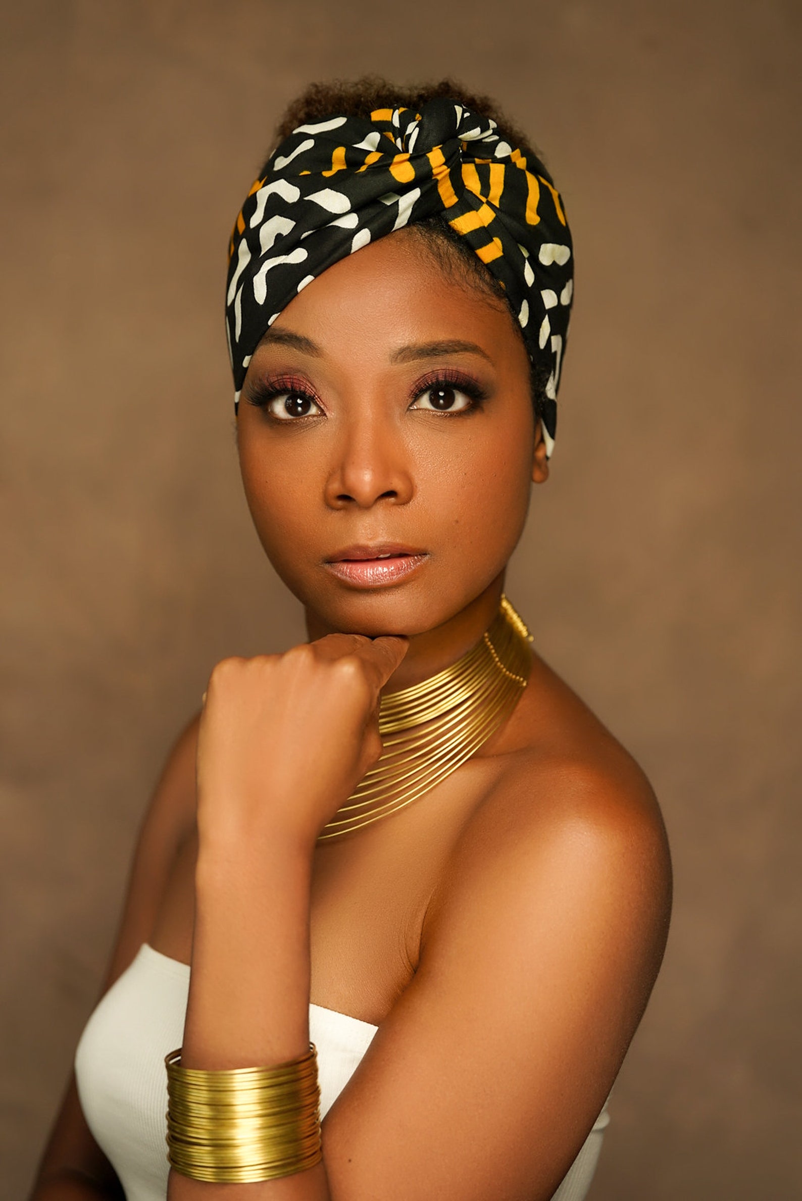 African Print Wired Head Wrap, Headbands for Woman, Headbands, Womans ...