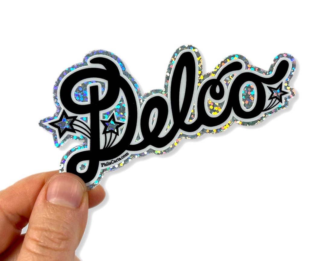 Delco Sticker - Philly Sticker - Philadelphia Stickers - PA Vinyl Decal ...