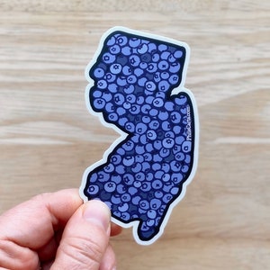 New Jersey Sticker Pack - NJ Stickers - Jersey Fresh - New Jersey Gifts ...