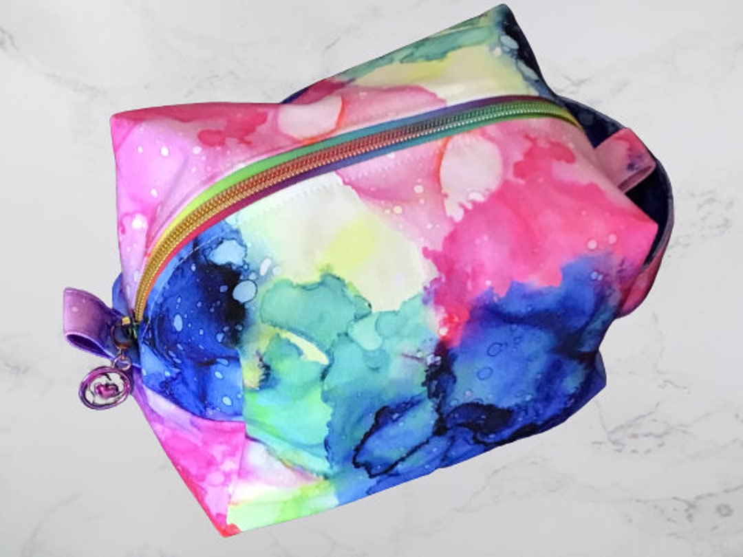 Small Rectangular Zippered Boxy Pouch - Etsy