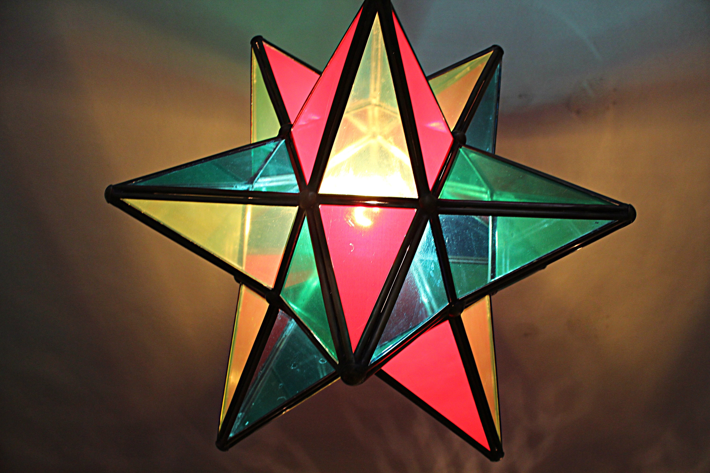 Star Hanging Lamp, Moravian Star Light, Moroccan Light, Moroccan ...