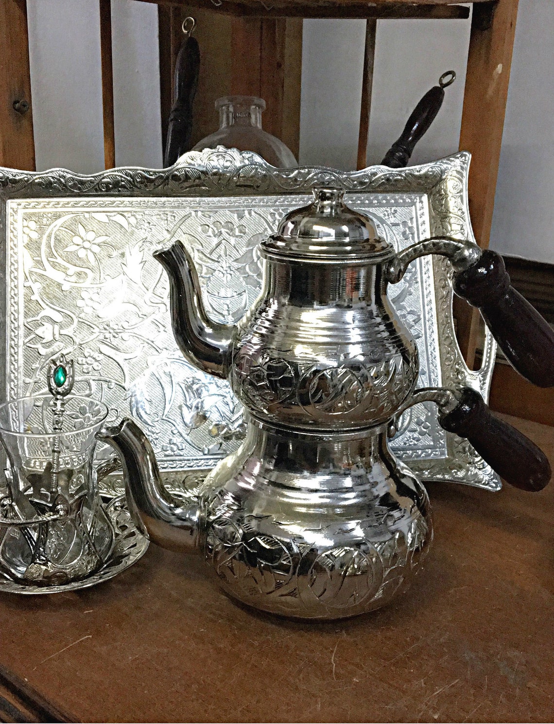 Turkish Tea Set Turkish Sets Tea Set Vintage Tea Set Tea | Etsy