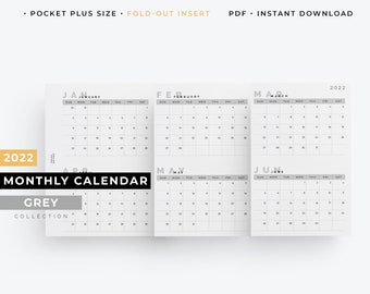 Plus Size Calendar - Etsy