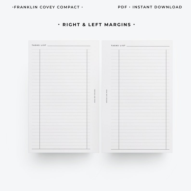 FC Compact Size Tasks List Printable Planner to Do List - Etsy