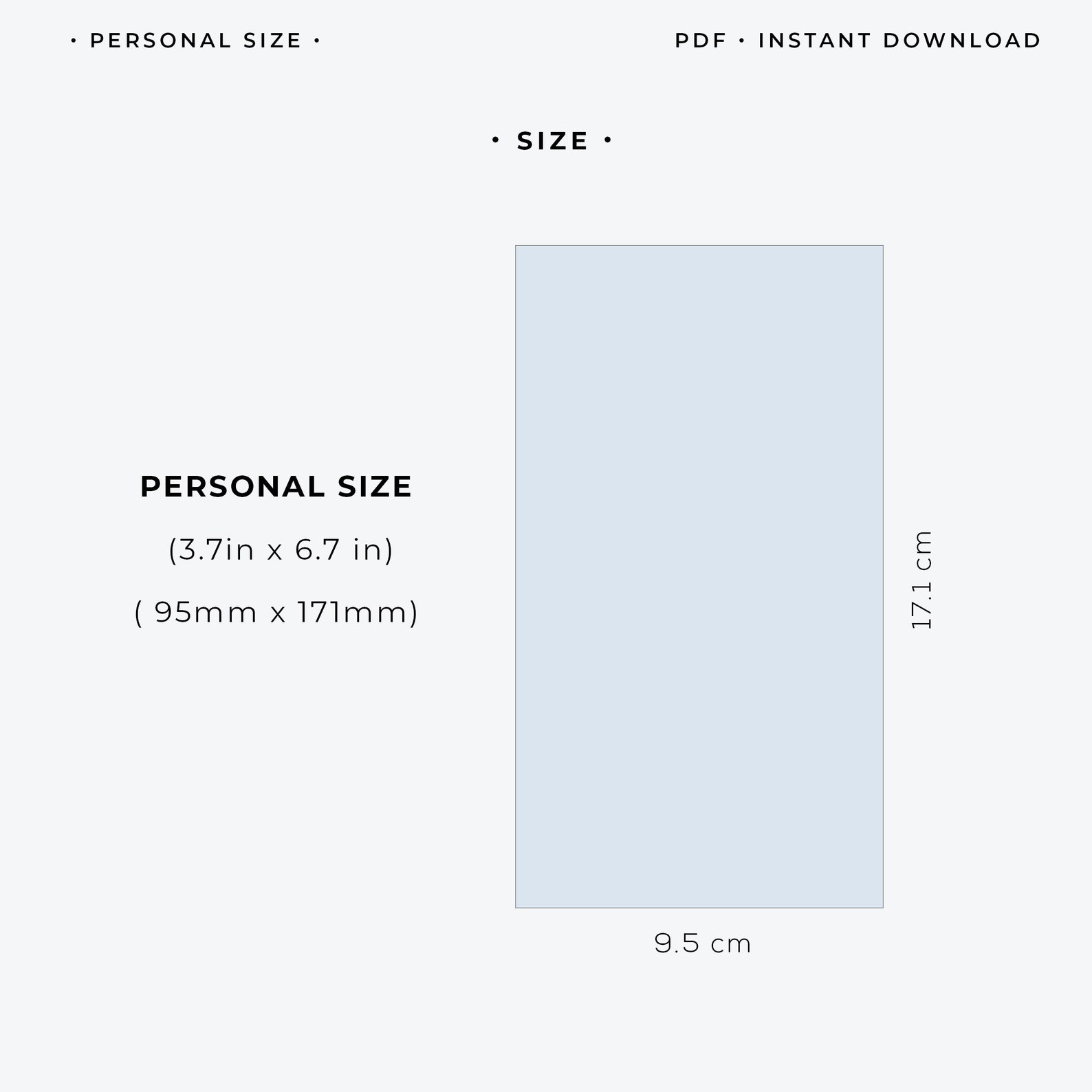 Personal Size Notes Planner Insert Notes Planner Page | Etsy