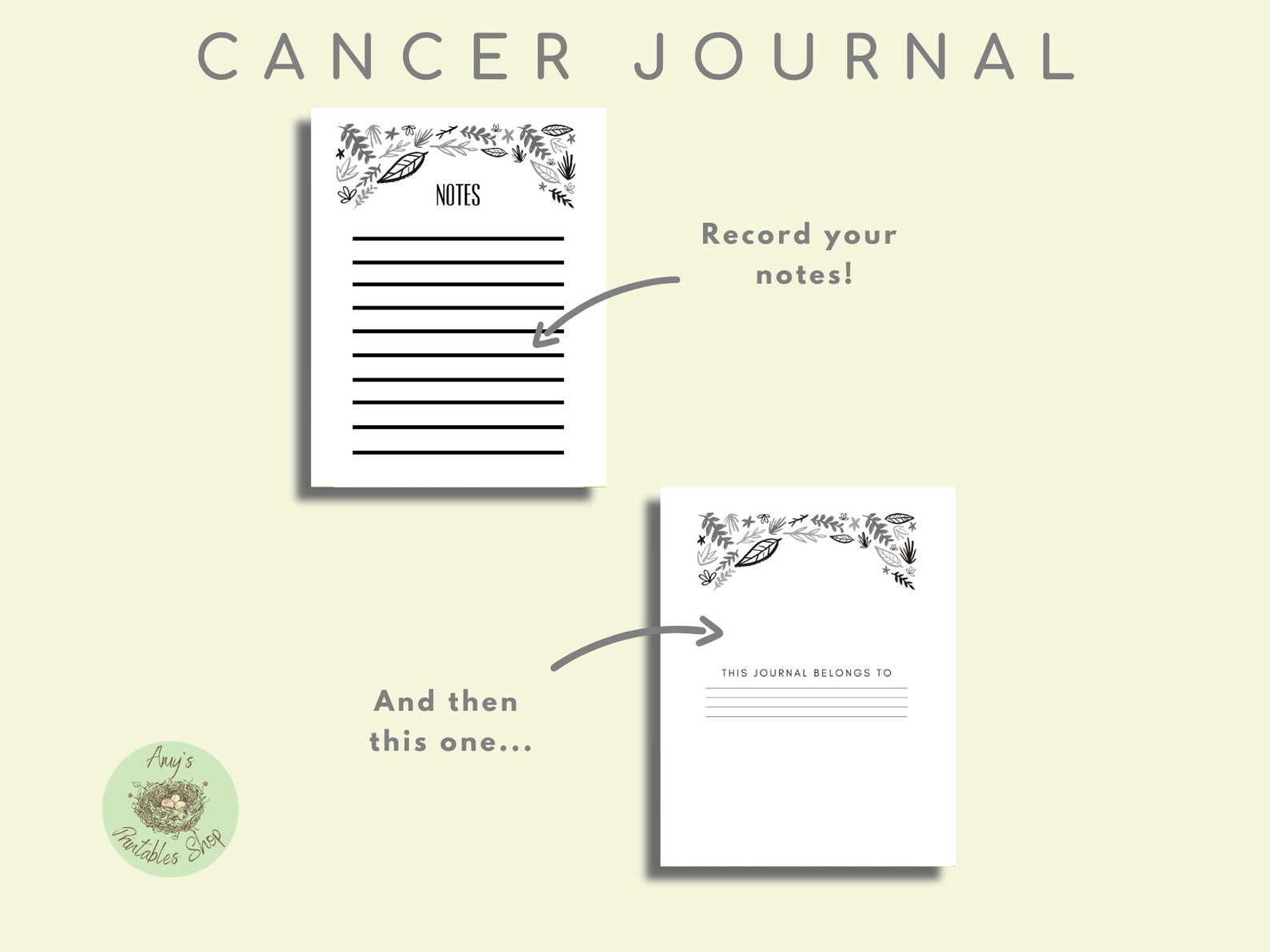 Cancer Journal, Chemotherapy Diary, Treatment, Chemo Log, Cancer ...